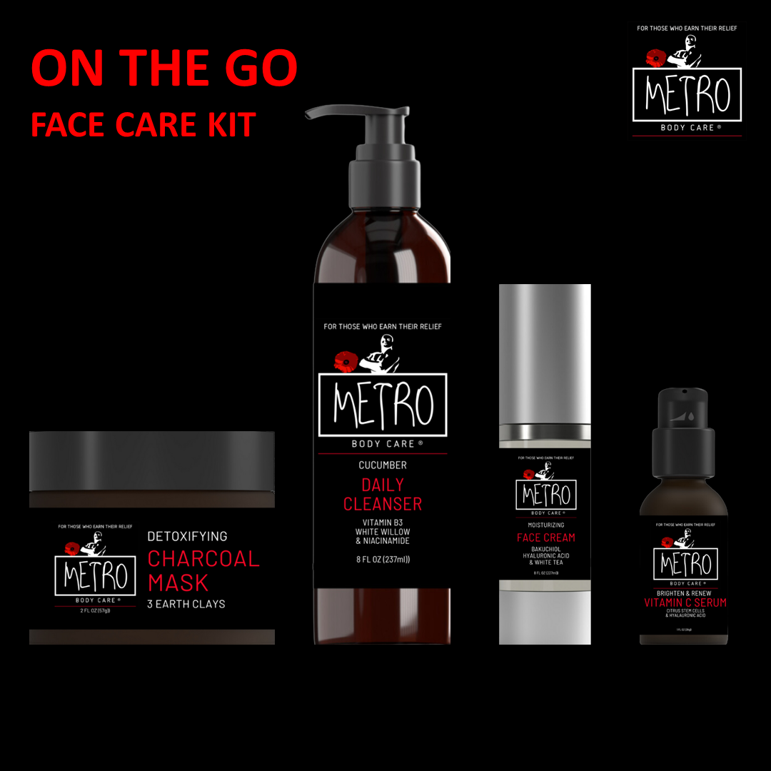 On the Go Face Care Kit – Metro Body Care